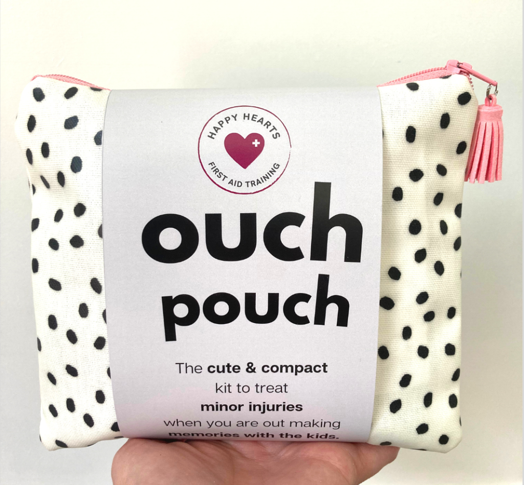 Ouch Pouch: the perfect first aid kit for parents - Happy Hearts First Aid
