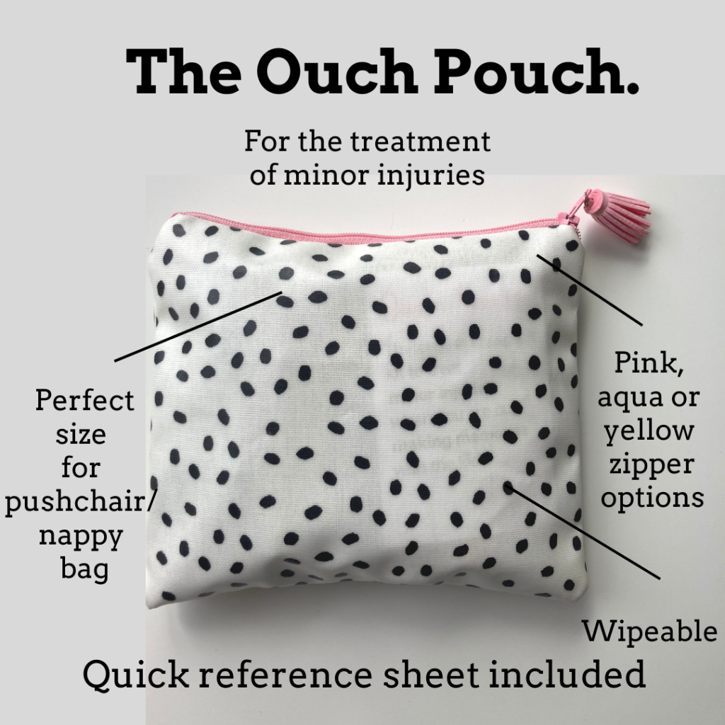 Ouch Pouch: the perfect first aid kit for parents - Happy Hearts First Aid