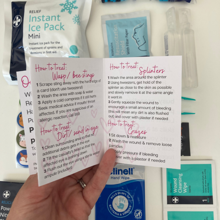 Ouch Pouch: the perfect first aid kit for parents - Happy Hearts First Aid